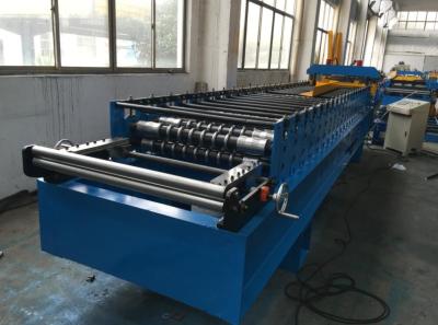 China 7.5kw het golfbroodje die van het Bladmetaal Machine met Elektrodecoiler vormen Te koop