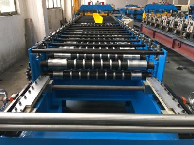 Cina rotolo ondulato 7.5kw della lamiera sottile che forma macchina con Decoiler elettrico in vendita