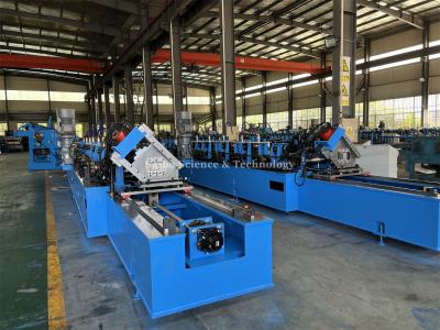 China Corte de trilhos de precisão CU com máquina de formação de rolos de energia solar de 22 kW à venda