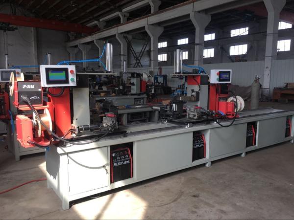 Automatic Rack Roll Forming Machine 4 Sides Beam Welding For Rack Section