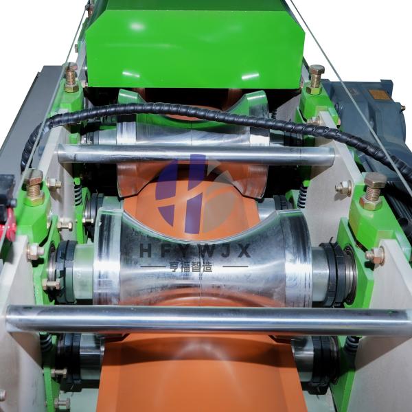 Quality 310mm Feeding Width Ridge Cap Roll Forming Machine High Precision For Roofing for sale