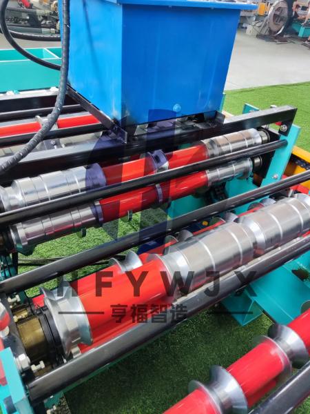Quality Hydraulic Pressure Transmission Double Layer Roofing Sheet Machine 45# Steel for sale