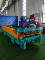 China Automatic Double Layer Roll Forming Machine 840-900 11 Row Roofing Roll Former 7.5KW for sale