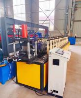 China Roller Shutter Door Roll Forming Machine 16mm Wall Plate PLC Control for sale