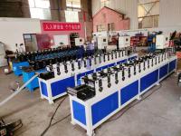 China PLC Controlled Roller Shutter Door Roll Forming Machine 15-16 M/Min 220V 3 Phase for sale