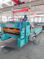 China PLC Controlled 1020 Glazed Tile Cold Roll Forming Machine 16 Rows Gear Drive 1250mm for sale