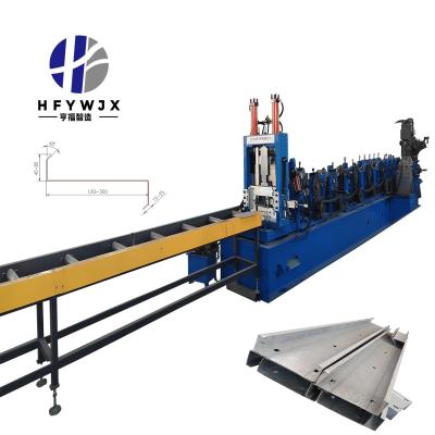 China 22KW CZ Steel Purlin Roll Forming Machine Compact Design By PLC Control for sale