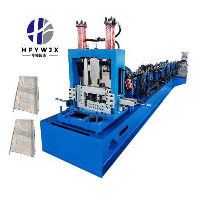 China High Precision CZ Purlin Roll Forming Machine 25m/Min With Infinite Shear System for sale