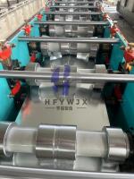 China 300 Ridge Cap Roll Forming Machine 18 Stations PLC Control 380V 50Hz for sale