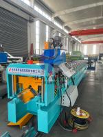 China 300 Ridge Cap Roll Forming Machine 18 Stations PLC Control 380V 50Hz for sale