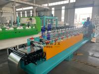 China 300 Ridge Cap Roll Forming Machine 18 Stations 380V 3 Phase for Metal Roofing for sale