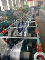 China Hydraulic Ridge Cap Roll Forming Machine 18 Stations 380V 50Hz for Metal Roofing for sale