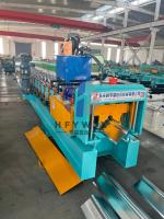 China Fully Automatic Hydraulic Ridge Cap Roll Forming Machine 400mm Input PLC Control for sale