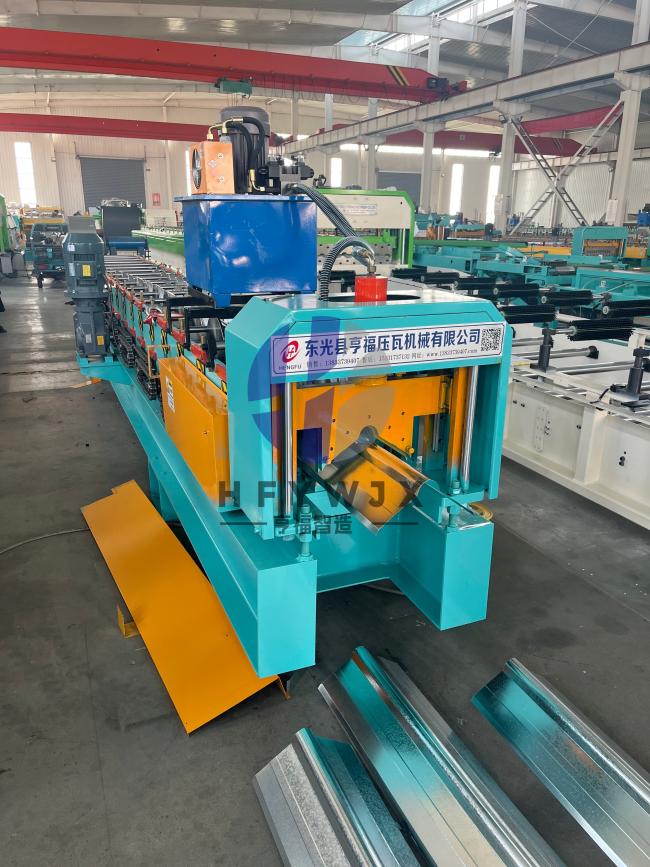 Hydraulic ridge cap roll forming machine overview