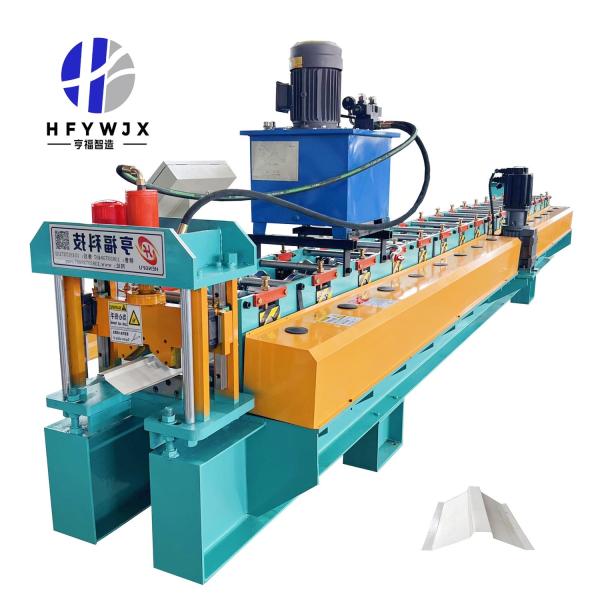 Quality Roof Ridge Capping Roll Forming Machine Durable 350H Steel Frame Precision Engineering for sale