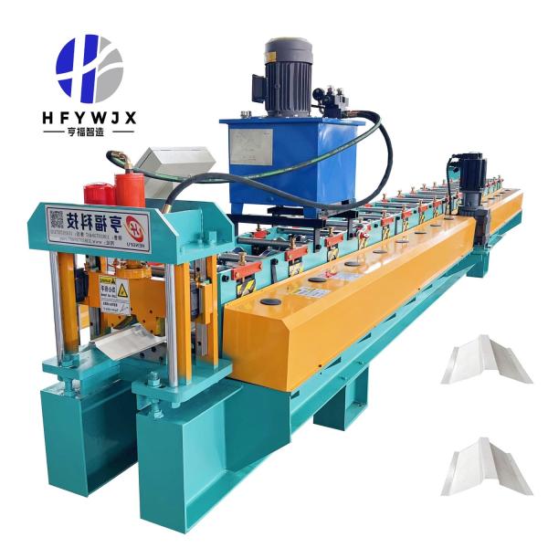 Quality 460 Ridge Cap Roll Forming Machine For High Precision And High Efficiency Metal Roof Ridge Tile Production for sale
