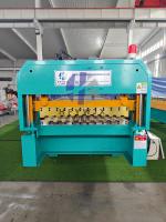 China C21 Roofing Sheet Roll Forming Machine 0.3-0.8mm PPGI 23 Row High Precision Linear Guide for sale