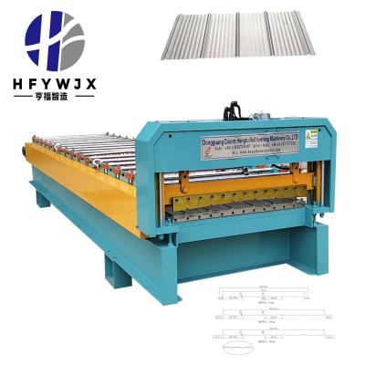 China High Speed 40m/Min Single Layer Trapezoidal Roof and Wall Sheet Roll Forming Machine with PLC Control System for sale