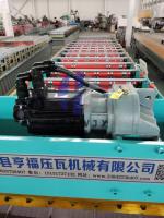 China Full Automatic 890 Profile Trapezoidal Roof Sheet Forming Machine PLC Control 16 Rollers for sale