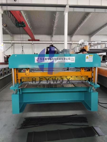Quality High Speed 40m/Min Single Layer Trapezoidal Roof and Wall Sheet Roll Forming for sale