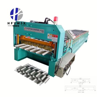 China Hengfu 950T Model Full Automatic PLC Control System Roll Forming Machine with 40M/min Forming Speed for Trapezoidal Roof Sheets for sale