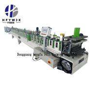 Quality PLC Controlled 22Rows Profile Roll Forming Wall Cladding Machine Line 416mm Feed for sale