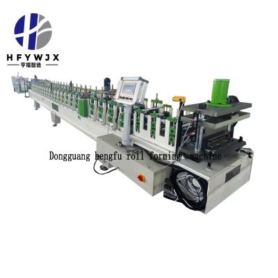 China PLC Controlled 22Rows Profile Roll Forming Wall Cladding Machine Line  416mm Feed Width for sale