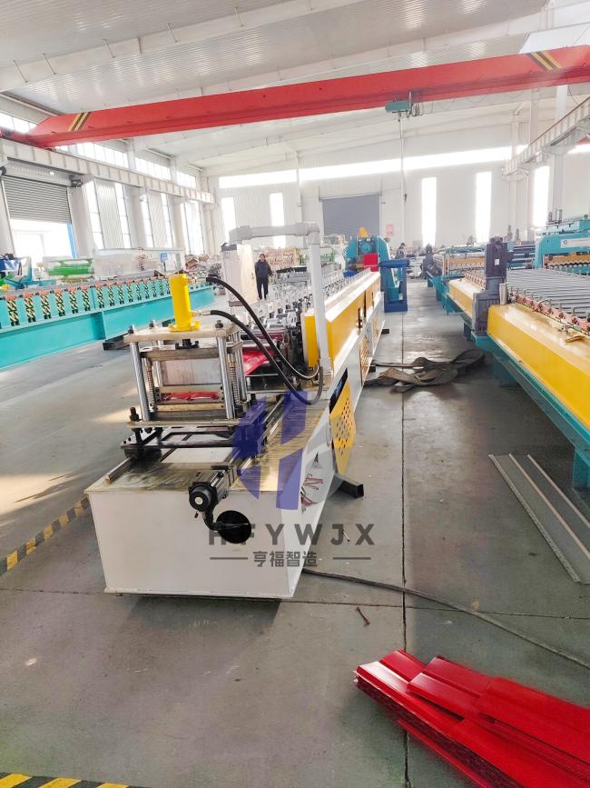 Wall panel roll forming machine production line overview
