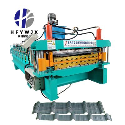 China PLC Control Double Layer Forming Machine Hydraulic Pressure Transmission for sale