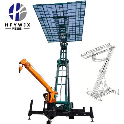 China Automatic Hydraulic Driven High-altitude Lifting Platform with 18.5m Lifting Height and 8t Capacity for Construction for sale