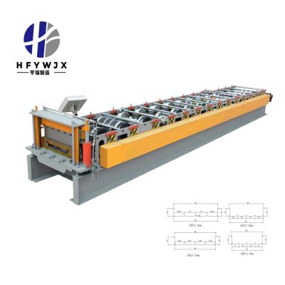 China 0-30M/Min Durable 430 Standing Seam Roofing Machine With 14 Row Molding for sale