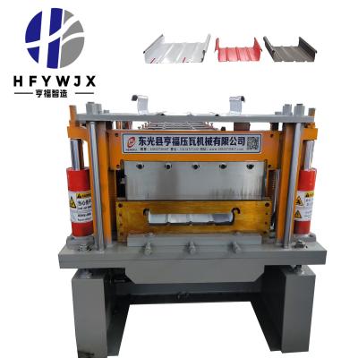 China 430 High Altitude Ridge Cap Standing Seam Roll Former For Sale 14 Row Rolling Mills for sale