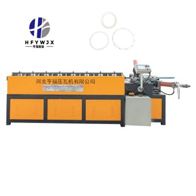 China Industrial Round Flange Forming Machine With 1.5-3mm Carbon Steel Plate And 1.2Inch Quenched Chain Transmission for sale
