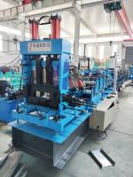 China Full Automatic CZ Purlin Roll Forming Machine PLC Control 13 Sets Exchange Modules for sale
