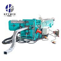 China Customized PLC Control Downpipe Forming Machine 24 Rollers Roof Wall Drainage for sale