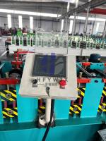 China Heavy Duty Downpipe Roll Forming Machine 24 Rollers PLC Control Custom Sizes 10500mm for sale
