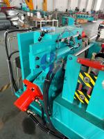 China Heavy Duty Downpipe Roll Forming Machine 24 Rollers PLC Control Custom Sizes 10500mm for sale