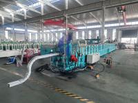 China Hydraulic 16 Station Gutter Downspout Machine 5.5kw Precision Gutter Production for sale