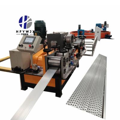 China Automatic Solar Bracket Roll Forming Machine With High Accuracy And Adjustable PV Mounting Structure Production Line for sale
