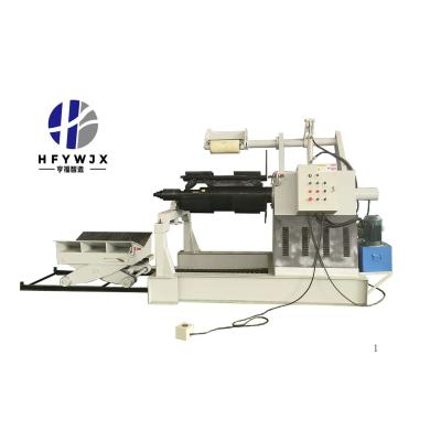 China 6 Ton Full Automatic Electric Uncoiler Machine with PLC Control System and Hydraulic Pressure for Metal Processing for sale