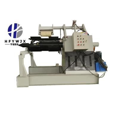 China 6 Ton Electric Full Automatic Uncoiler Machine With PLC Control System And Hydraulic Pressure For Metal Coil Processing for sale