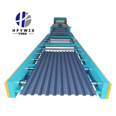 China Fully automatic palletizing machine with high speed operation heavy duty structure and precise stacking for industrial production lines for sale