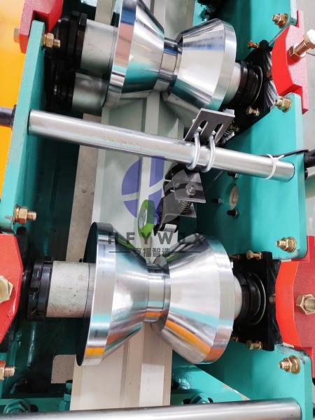 Quality Roof Ridge Capping Roll Forming Machine Durable 350H Steel Frame Precision for sale