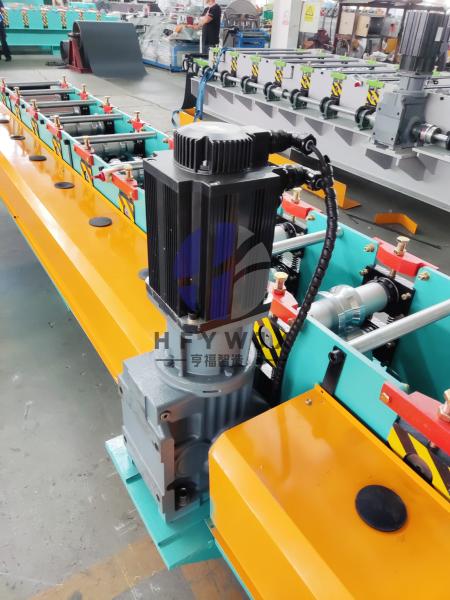 Quality Roof Ridge Capping Roll Forming Machine Durable 350H Steel Frame Precision for sale