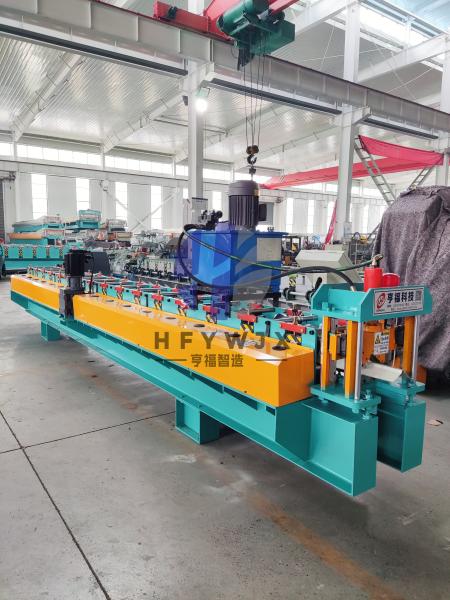 Quality Roof Ridge Capping Roll Forming Machine Durable 350H Steel Frame Precision for sale