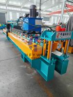 China 460 Ridge Tile Roll Forming Machine 16-Station PLC Control 4kW Motor for sale