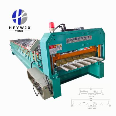 China High Efficiency 950T Trapezoidal Roll Forming Machine with 18 Forming Stations and 40 Meters Per Minute Speed for Metal Roofing Production for sale