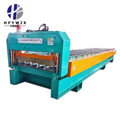 China High Output Precision Engineered 1000mm Trapezoidal Roof Sheet Roll Forming Machine with Energy Saving Features for sale