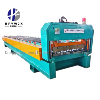 China High Speed 12-15M/min Trapezoidal Roof Sheet Machine with 13 Row Molding and Customizable Options for sale