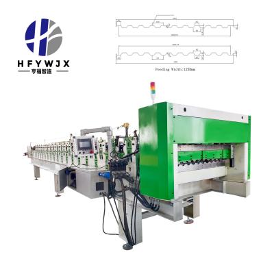 China PLC Intelligent Trapezoidal Roll Forming Machine 40m/Min with 23 Stations for sale